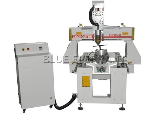 ELE - 0508 mini cnc rotary engraving machine with 4 axis DSP controller