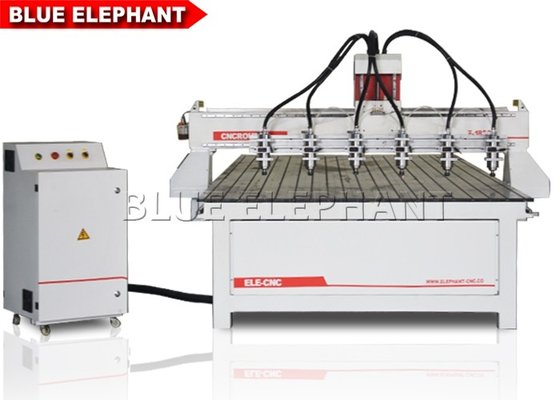 Taiwan doublenut ball screw,imported square guide rail , Cheap 4 Axis CNC Rotary Table Foam Cutting Machine