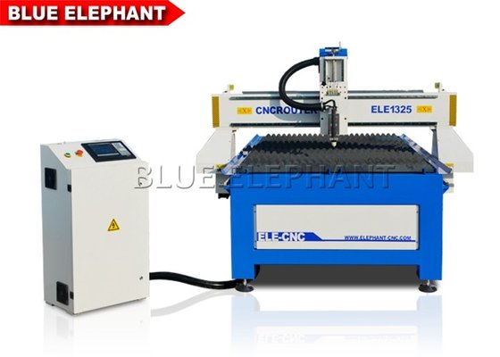 220v Sheet Metal Plasma Cutting Machine Cnc System HIWIN/PMI Rail Linear Bearings