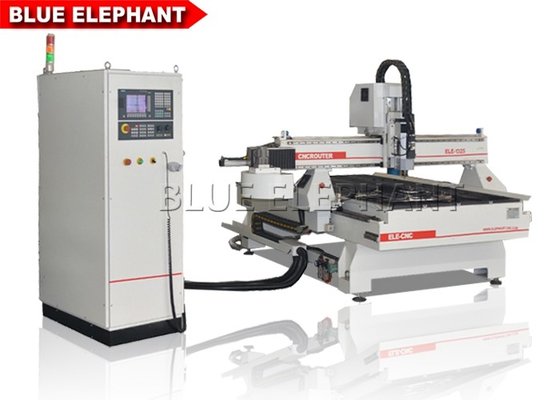 Japan YASKAWA servo motor and drive ELE1325 cheap carousel tool changer atc wood engraver cnc router with high precision