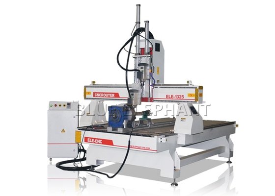 4.5kw Italy HSD air cooling spindle , multi spindle 1325 cnc router machine, wood cnc router machine