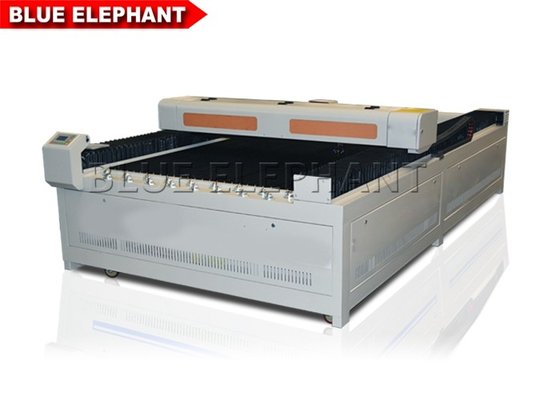 Water Cooling Cardboard Laser Cutting Machine , Big Power Laser Etching Machine For Metal