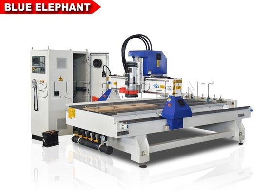 Taiwan TBI Ball Screw Entry Level ATC CNC Router With Italy HSD Air Cooling Spindle
