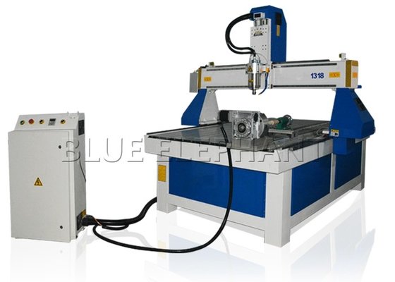 5.5KW water cooling spindle , Taiwan Ball screw for Z axis New 1318 wood door making cnc router cutting