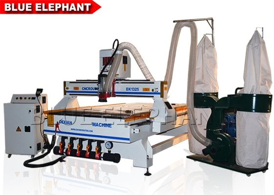 4 X 8 ATC CNC Router Plastic Carving Machine 0 - 18000RPM Spindle Speed
