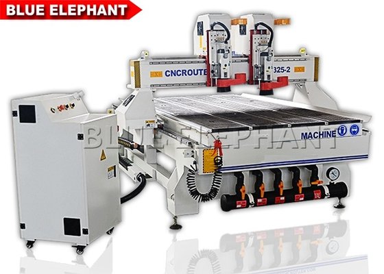 Wood Cutting Desktop Cnc Engraving Machine , 5.5KW Aluminum / Acrylic  Engraving Machine