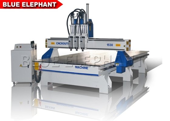 Multi Head Spindles 3D Engraving ATC CNC Router For Craft Sash Stepper System