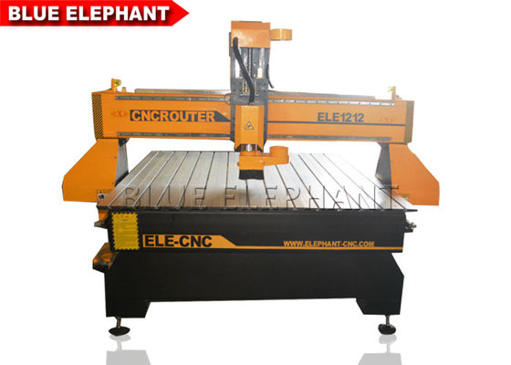 Small best cnc router machine , advertising cnc router 1212 with DSP controller