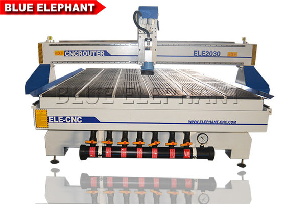 Marble Engraving Cnc 3d Router Machine , 380V Computerized Wood Cutting Machine