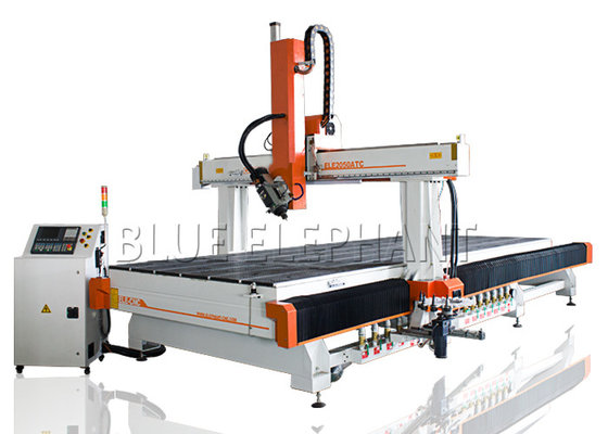 ATC Mdf Cutting Cnc Machine , 4 Axis Cnc Router Engraver Machine For Table / Chair Legs