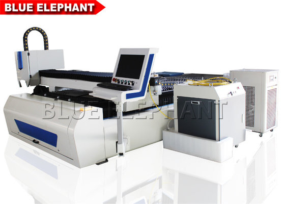 Big Power Metal Sheet Cutter Fiber Laser Machine For Aluminum / Steel