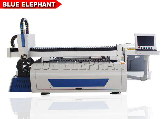 Big Power Metal Sheet Cutter Fiber Laser Machine For Aluminum / Steel