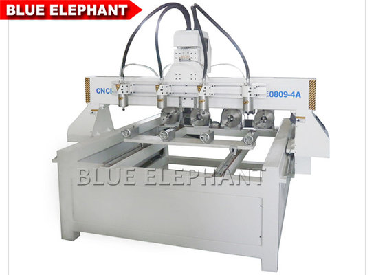 Multi Cut Memorial Stone Engraving Machine Taiwan TBI Ball Srew Transmission