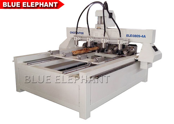 Cast Iron Frame 3d  Wood Statue Carving Machine Taiwan TBI Ballc Srew Transmission