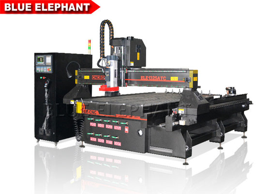 Cnc Wood Cutting CNC router machine With Atc Taiwan SYNTEC Control System