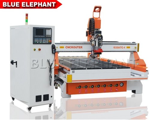 7.5kw Air Vacuum Pump 4 Axis Cnc Engraving Machine , Professional Cnc Wood Carving Router Machine