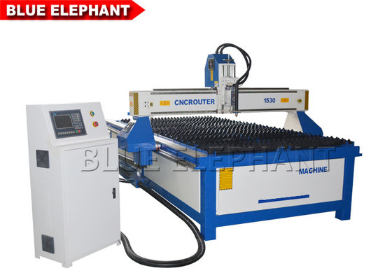 1530 Cnc Router Plasma Cutting Machine For Wood Furniture Welded Structure