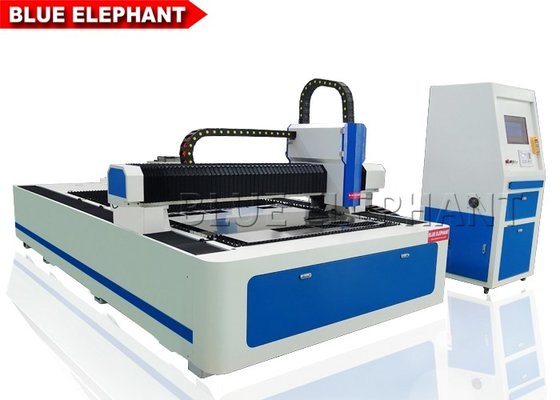 High Precision CNC Fiber Optic Laser Cutting Machine , Fiber Laser Marking Machine Sawtooth Platform