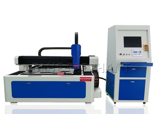 High Efficiency Metal Plate Engraving Fiber Laser Machine Water Cooling Mode