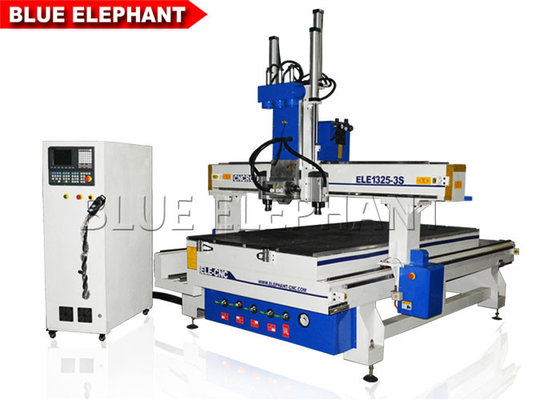 4 Axis Multi - Head CNC Router / Multi Spindle CNC Router For Wooden Chair Legs