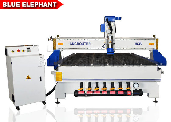 ELE 1836 Cnc Router Engraver Drilling And Milling Machine With Water Cooled Spindle