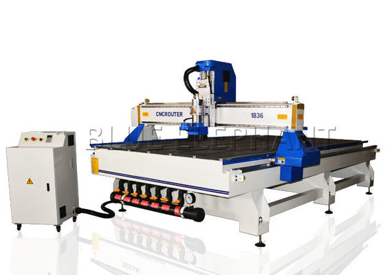 Plastic Furniture Making Computerized Woodworking Machines 1800 * 3600mm Bed Size