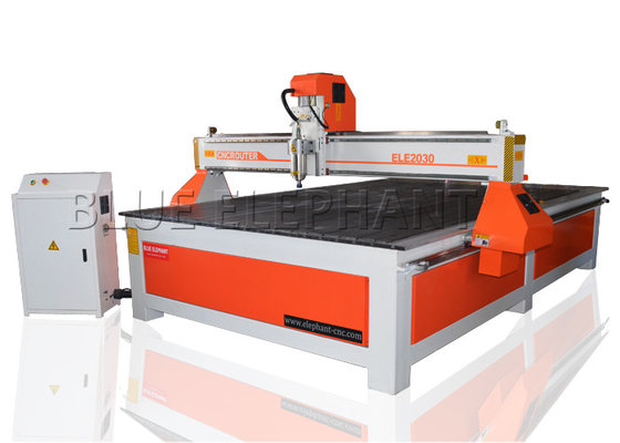 Steel Gantry Cnc Router Machine Computerized Routers For Wood Door / Mdf / Pvc
