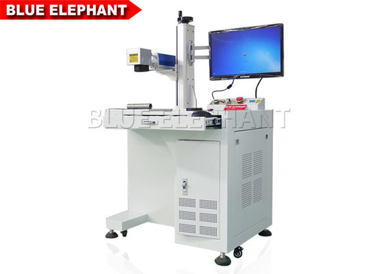 Portable mini fiber laser machine , fiber laser marking machine for bamboo , stainless steel