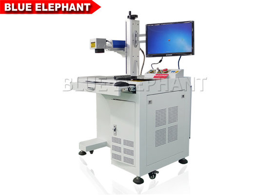 Portable mini fiber laser machine , fiber laser marking machine for bamboo , stainless steel