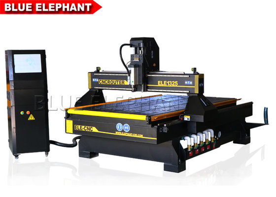 9.0KW Wood Router CNC Machine 1325 , wood working machinery for wood door
