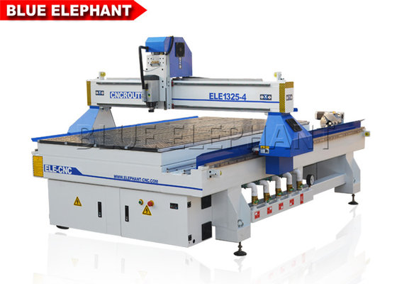 ELE 1325 4 Axis CNC Woodworking Machine , wood cnc router 3d for door making