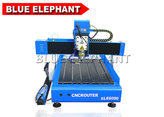 Portable 6090 Mini Advertising Engraving Machine , Desktop Cnc Cutting Machine