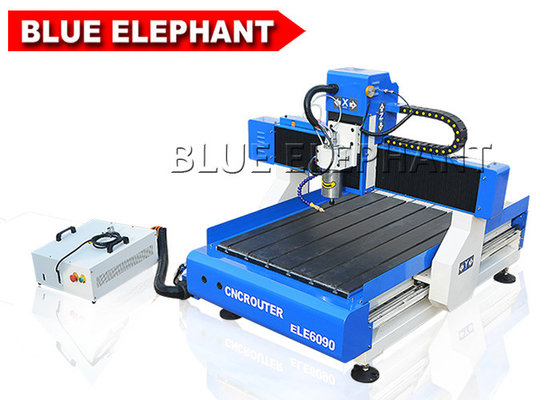 Portable 6090 Mini Advertising Engraving Machine , Desktop Cnc Cutting Machine
