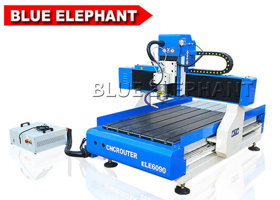 Portable 6090 Mini Advertising Engraving Machine , Desktop Cnc Cutting Machine