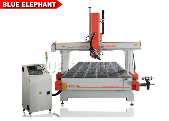 ELE 2050 ATC woodwork cnc router machine , 4 axis wooden carving machine with cnc machine price