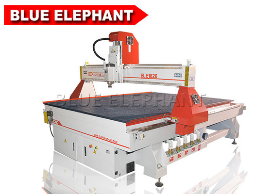 CNC Woodwork machine large bed , cnc wood cutting machine 380V , 3Phase , 50Hz