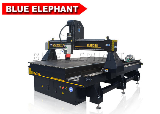 1328 Wooden Legs 4 Axis CNC Router Machine Strong / Stable With 220v Power