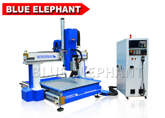 Hightech 1212 ATC CNC Mini Wood Cutter Machine High Z Travel For Industrial