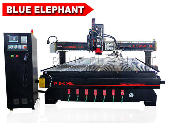 2040 Auto Tool Changer CNC Oscillating Knife Spindle Sander Tool Blade Roll Paper Cutting Machine