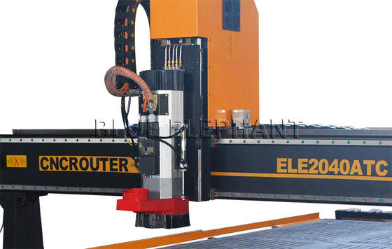 Automatic tool changer cnc router 2040 , 3d cnc wood carving machine , 2040 cnc atc with vacuum table