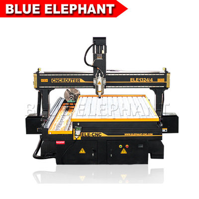 2018 High Quality 4 Axis 3d Cnc Wood Carving Machine Used for Indonesian Statues 1324