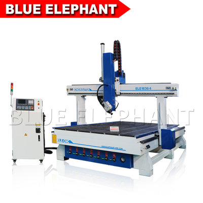 1836 Combined Machine Woodworking 4 Axis Wood Router Price