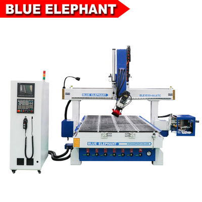 1530-4A Woodworking Cnc Router Automatic Tool Change Engraver Machine for Slae