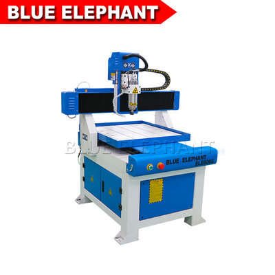 ELECNC- 6060 Mini Advertising CNC Router with Moving Table for Carving Plywood