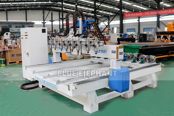 ELECNC-1821 Multi Spindles 4 Axis Woodworking Machinery with Rotary Devices