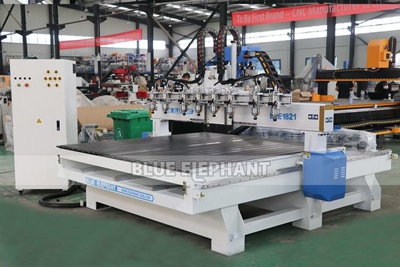 ELECNC-1821 Multi Spindles 4 Axis Woodworking Machinery with Rotary Devices