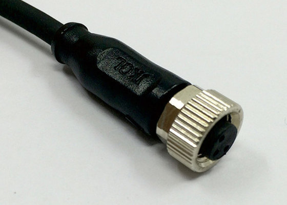 IP67 Waterproof Electrical Connectors 4 Pin M8 For Industrial Instrumentation