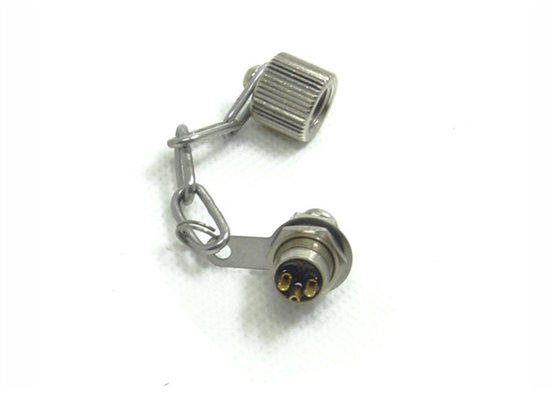 Small 3 Pin Male Female Connector 4A Current Rating , Silicone Sealing