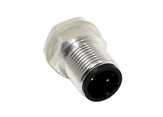 Panel Mount Waterproof Electrical Connectors 2 Pin M12 Male And Female , 10A Current