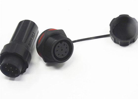 Ip68 Panel Waterproof Connector M22 Connector 8 Pin Male Female Plug